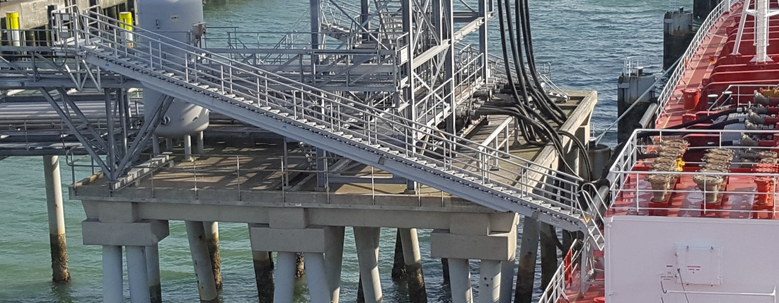 Barge gangways | Verhoef Access Technology